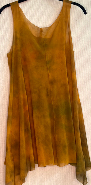 #613 Robin Kaplan Trapeze Tank Over Dyed – Giselle Shepatin